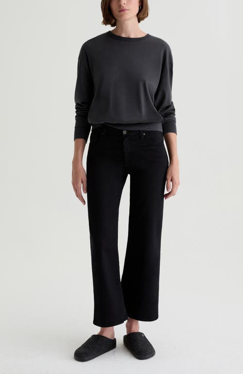 AG AG Saige Mid-Rise Wide-Leg Jeans